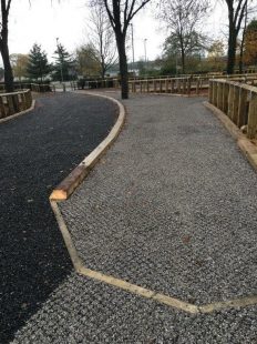 CellPave 40 - Black - Contractors Yard