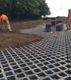 CellPave HD - Contractors Yard